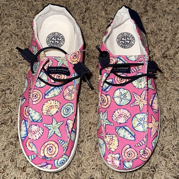 Simply Southern | Shoes | Simply Southern Pink Beach Size 8 Women ...